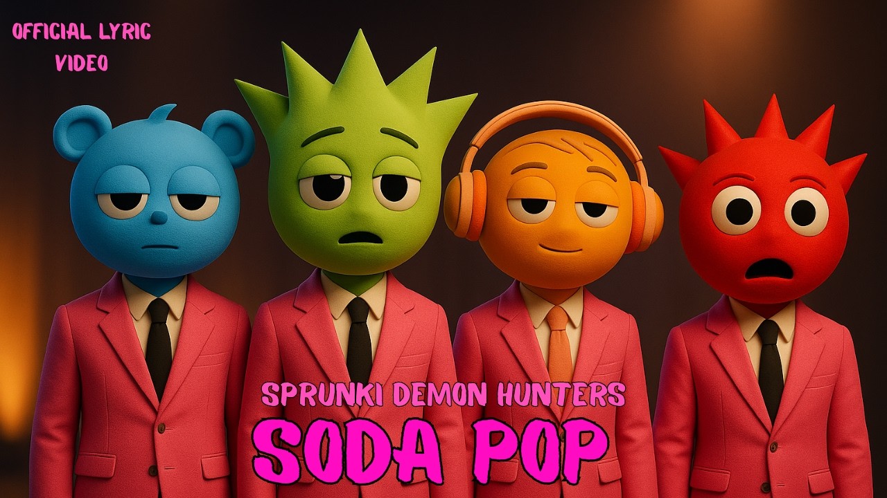 Sprunki Demon Hunters "Soda Pop" Official Lyric Video - YouTube