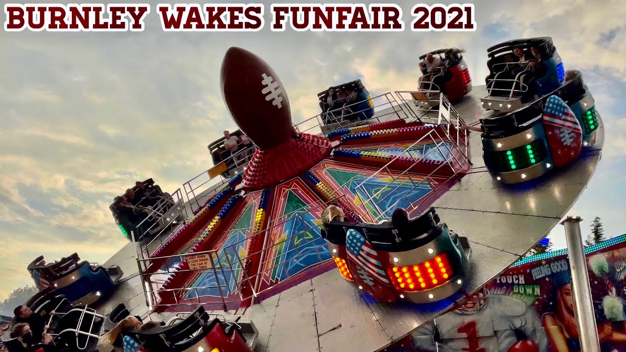 Burnley Wakes Funfair July 2021 - YouTube