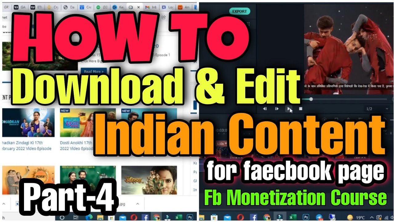 How to Download & Edit Indian Content for Facebook Page | Facebook ...