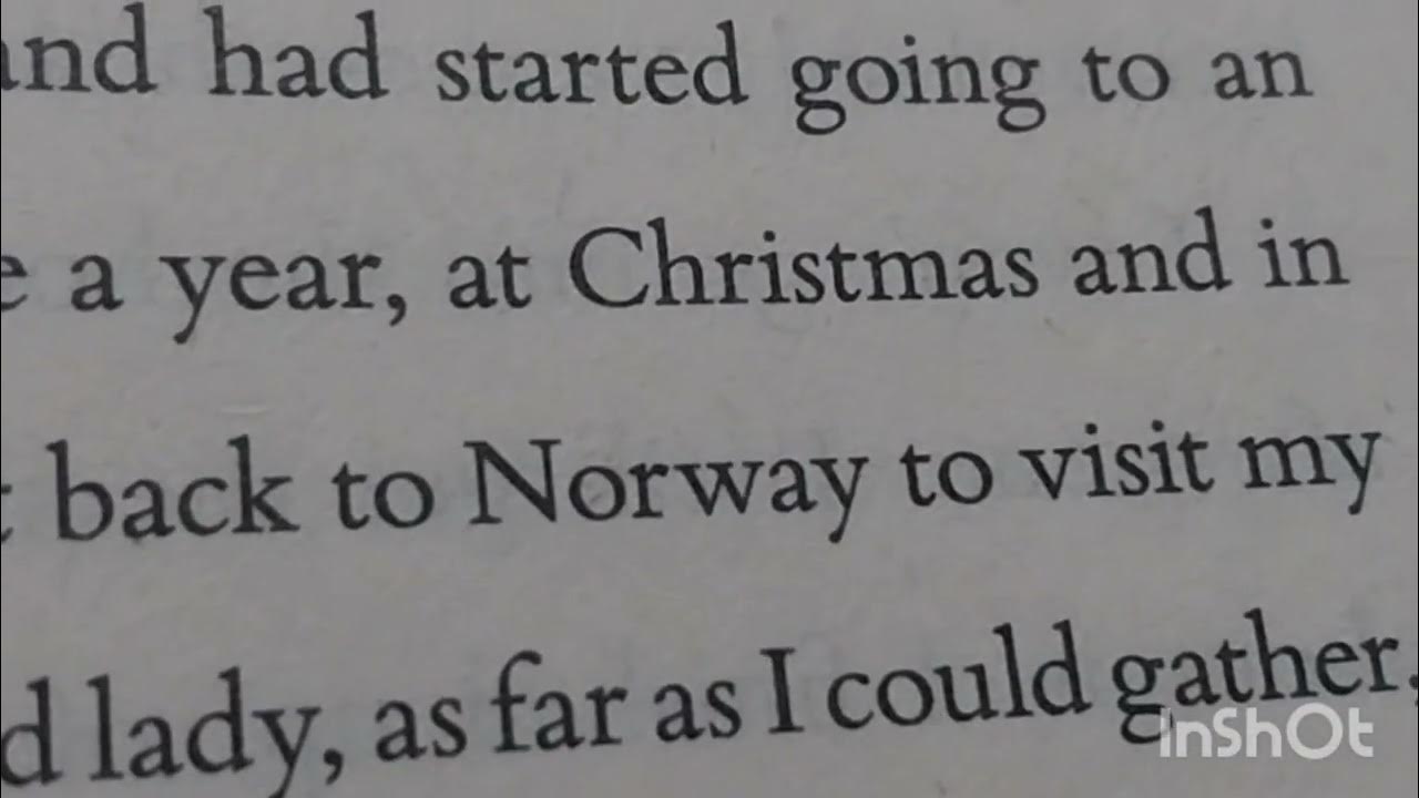 roald dahl the witches chapter 2 my grandmother - YouTube