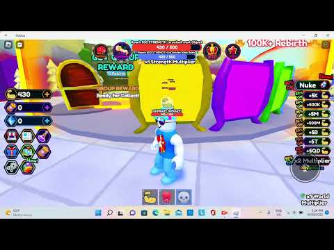 Strong Simulator Roblox Game - YouTube