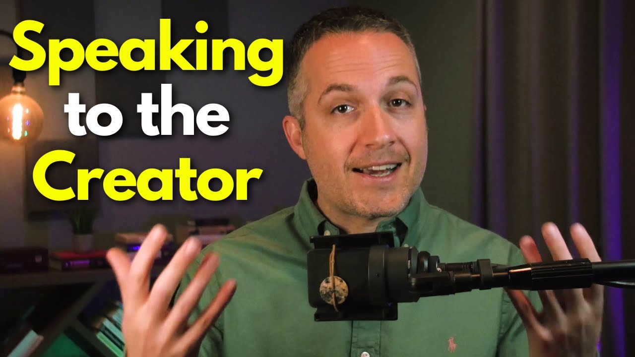How to SPEAK With the Creator - YouTube