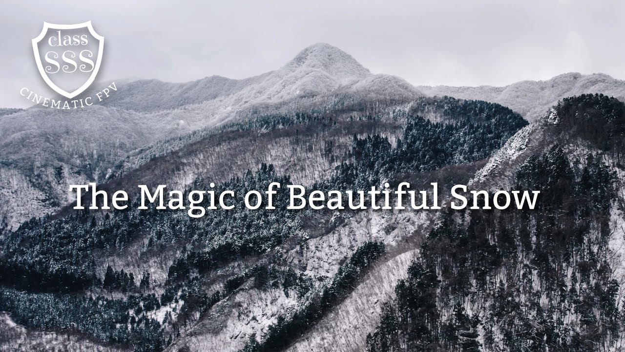 「the magic of beautiful snow」 Cinematic FPV DJI air2s - YouTube