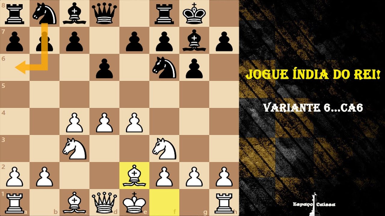 Jogue Índia do Rei! Variante 6...Ca6 // Parte 3 - YouTube