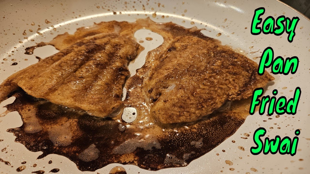 What's cooking with The Bear? Easy Pan fried Swai - YouTube