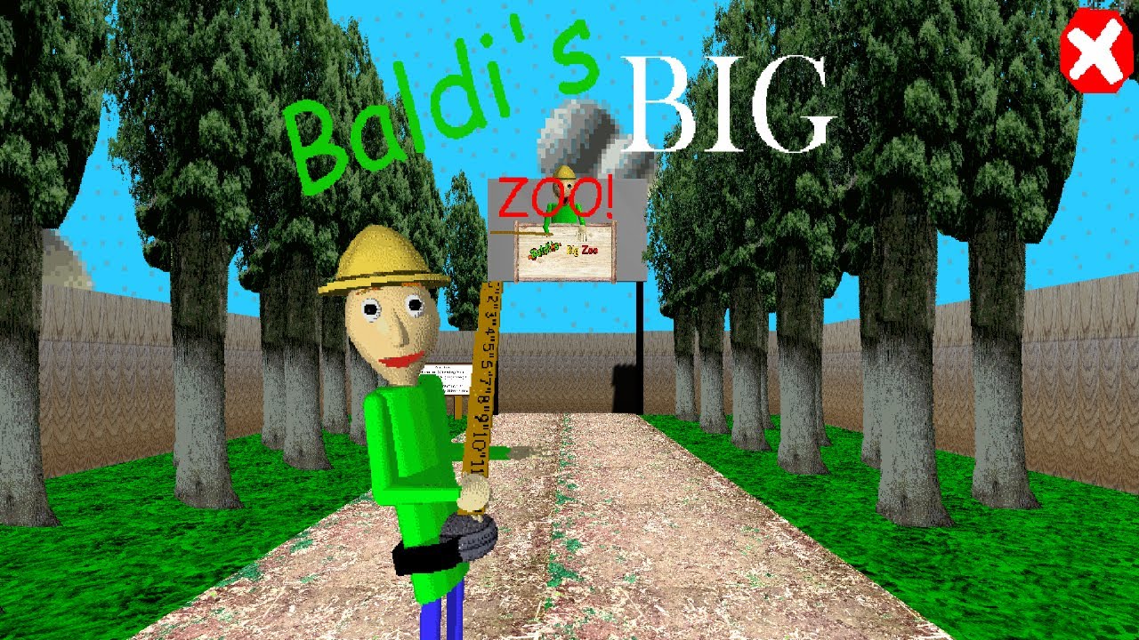 Baldi's Big Zoo | Baldi's Basics Mod - YouTube