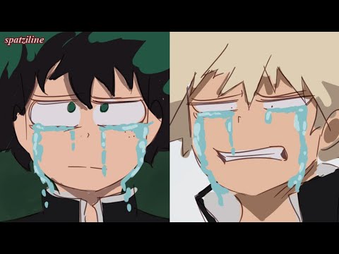 Midoriya's crying quirk affects Bakugou [My Hero Academia Comics] - YouTube
