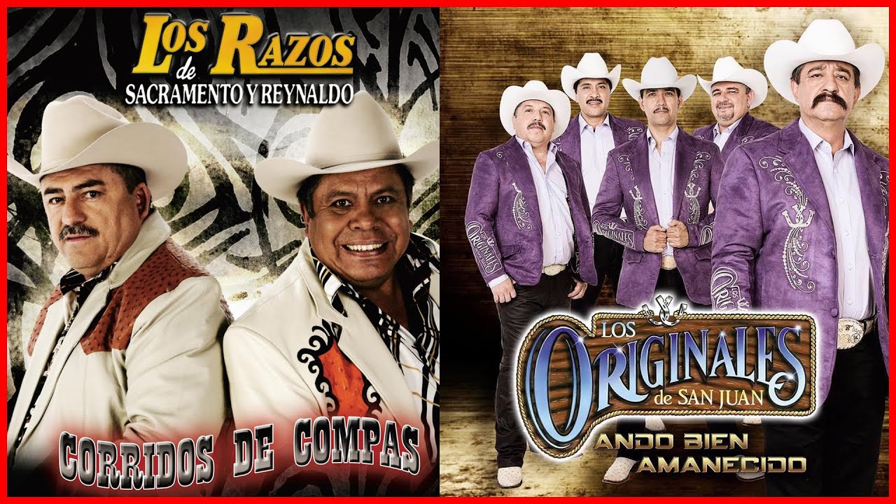 Los Razos y Los Originales De San Juan Corridos Pesados - YouTube