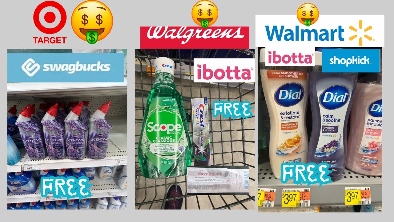 EXTREME Couponing at Walmart, Walgreens & Target FREE + $3.39 MONEY ...