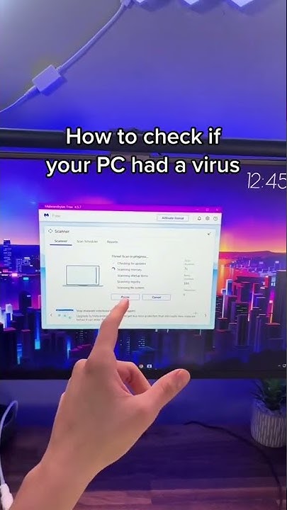 How to check if your pc has a virus, did yours? #computervirus #pcvirus ...