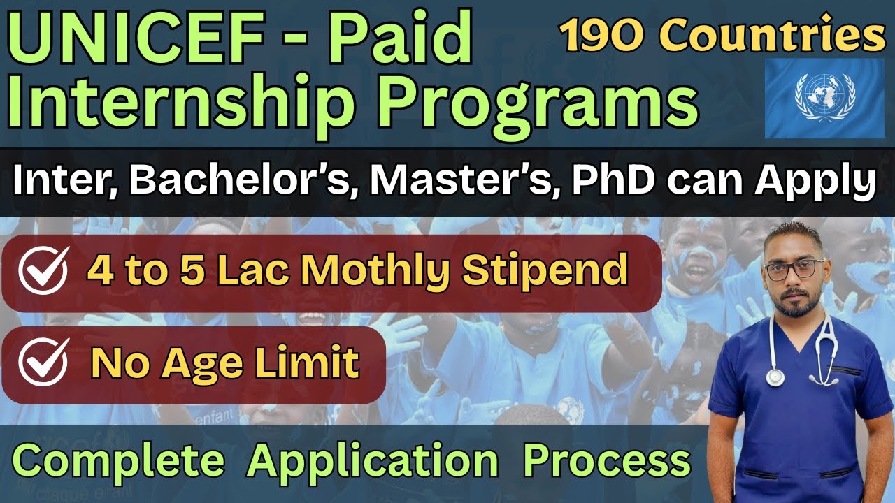 UNICEF Internship Programs | Eligibility, Benefits & Application ...