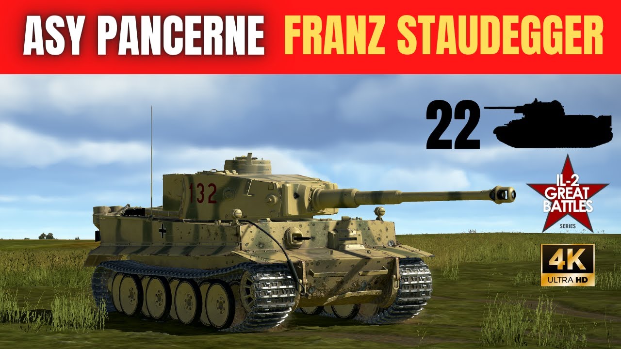 ASY PANCERNE #1 FRANZ STAUDEGGER/ 22 CZOŁGI ZNISZCZONE JEDNEGO DNIA ...