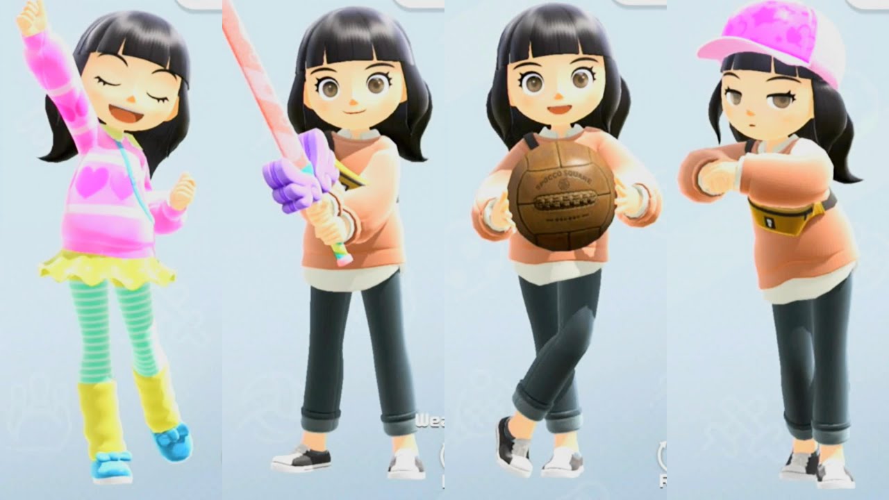 Nintendo Switch Sports - Customization All Set Acessories [Cute ...