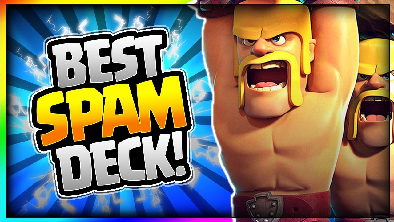 BRIDGE SPAM is BACK!! ULTIMATE NEW SPAM DECK!! Clash Royale - Updated ...