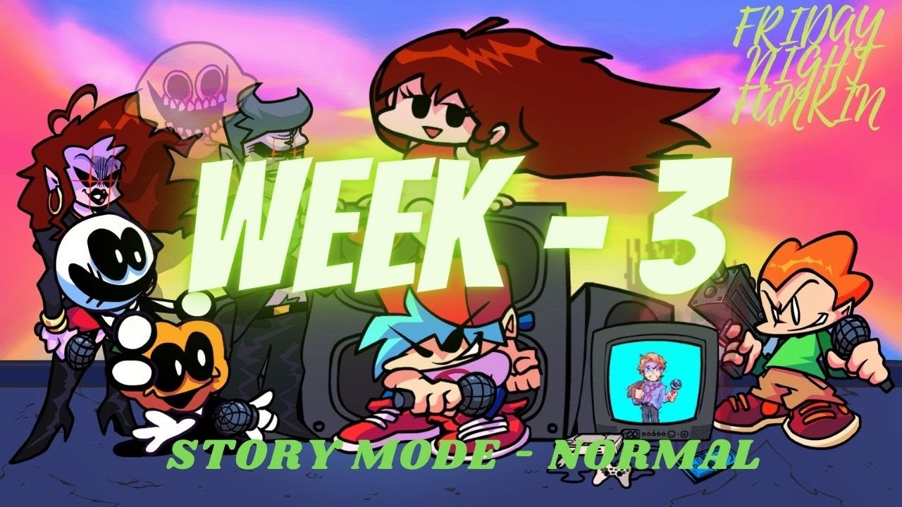 Friday Night Funkin - Story Mode - Week 3 // Normal - YouTube