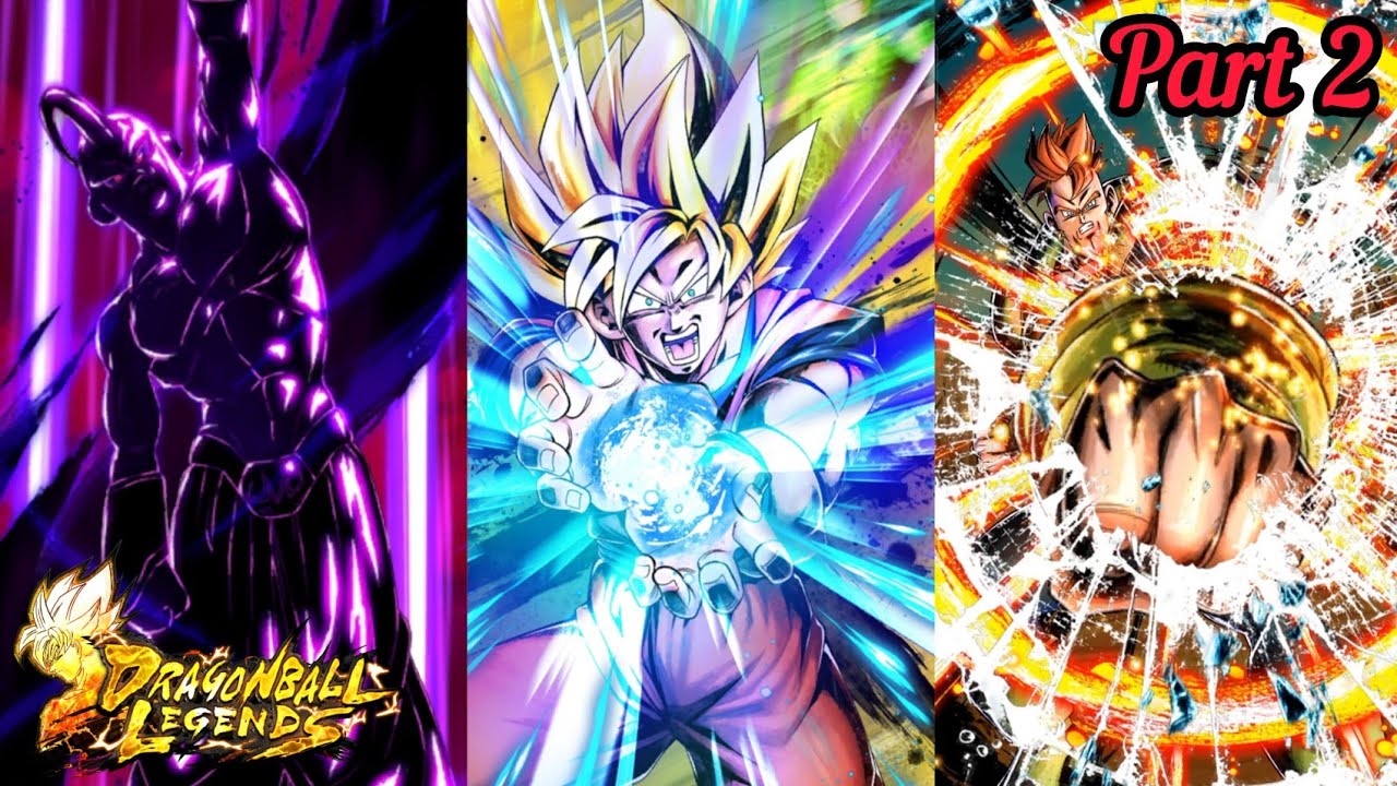 ALL UNIQUE CARDS ART ANIMATIONS 🔥!! PART 2 [Dragon Ball Legends] - YouTube