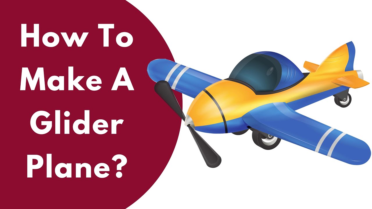How to make a Glider Plane at home -DIY - YouTube