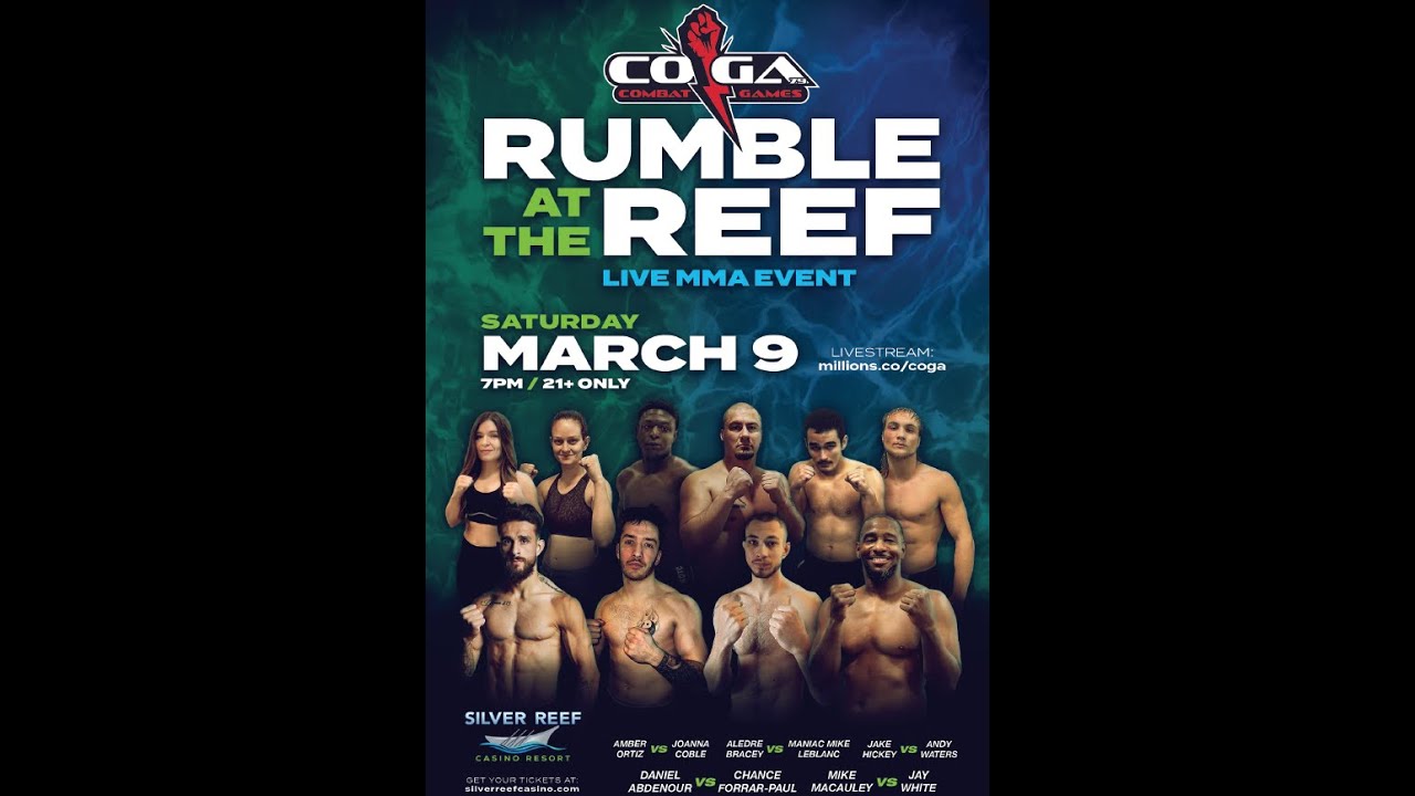 COGA Combat Games 79: Rumble at the Reef 3 Kimberly McCormack vs Lucy Hoyt 3/9/24 - YouTube