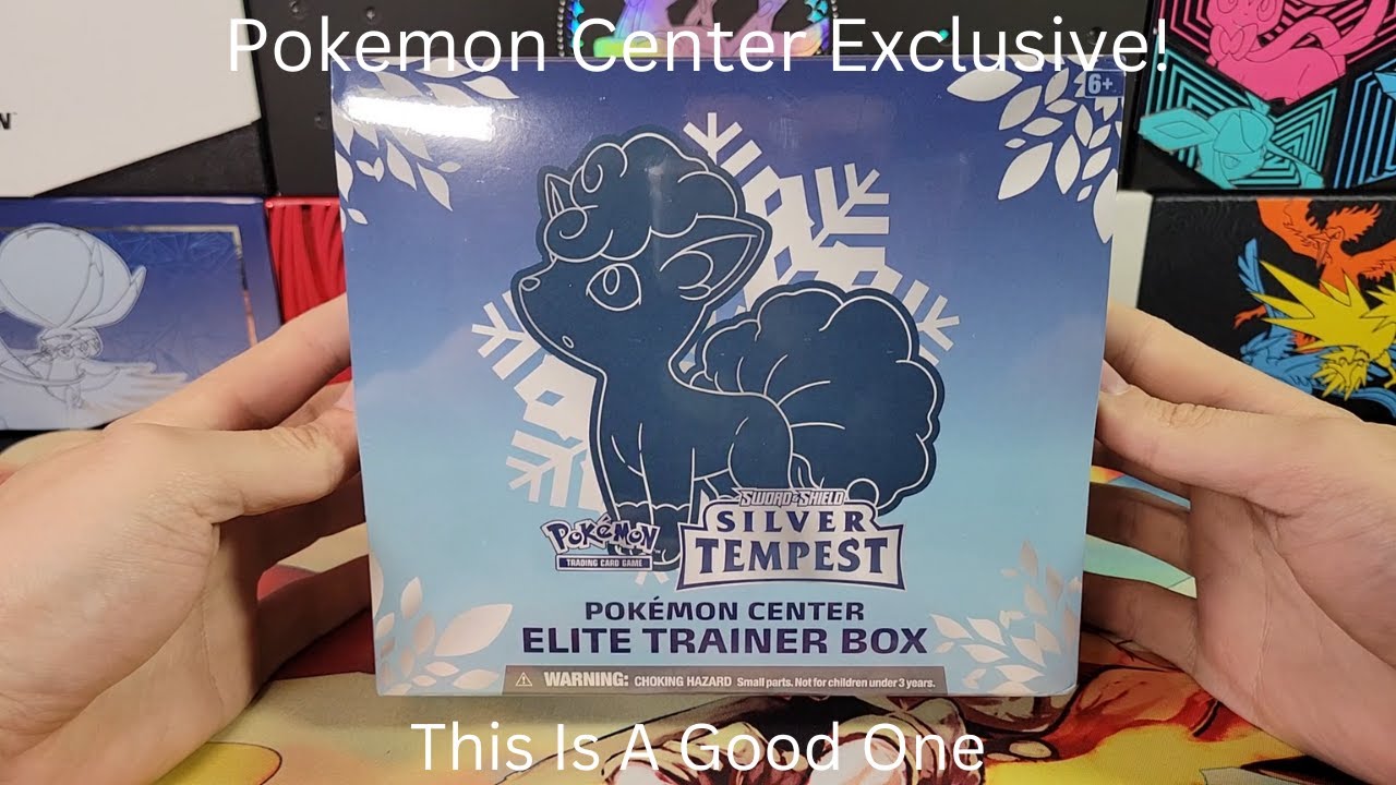 Pokemon Silver Tempest Pokemon Center Exclusive ETB Opening - I Am Very ...