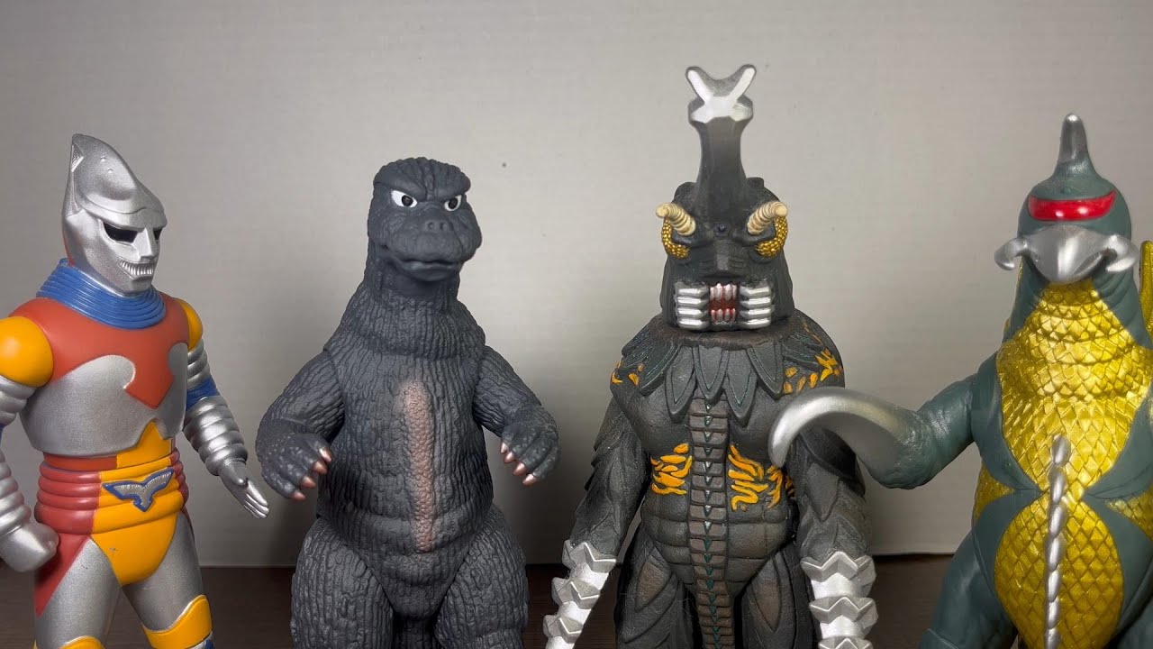 Godzilla 1973 Bandai MMS Figure Review - YouTube