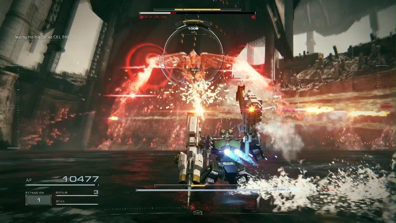 ARMORED CORE VI - Cel 240 Boss - YouTube