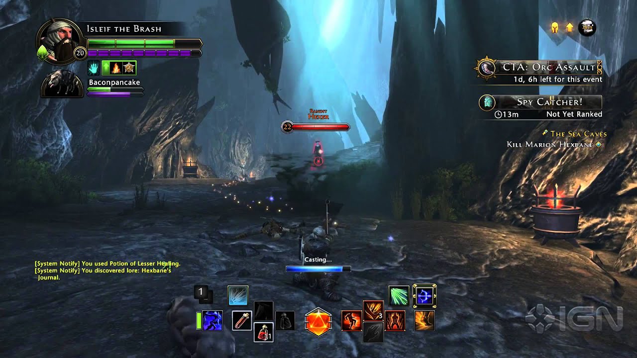 Neverwinter (Xbox One): Sea Caves - YouTube