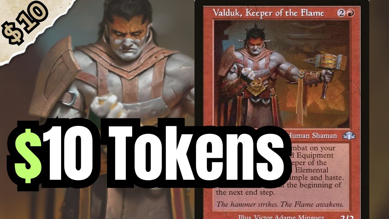 Valduk, Keeper of the Flame| $10 Budget Deck | Tokens EDH | Magic: The ...