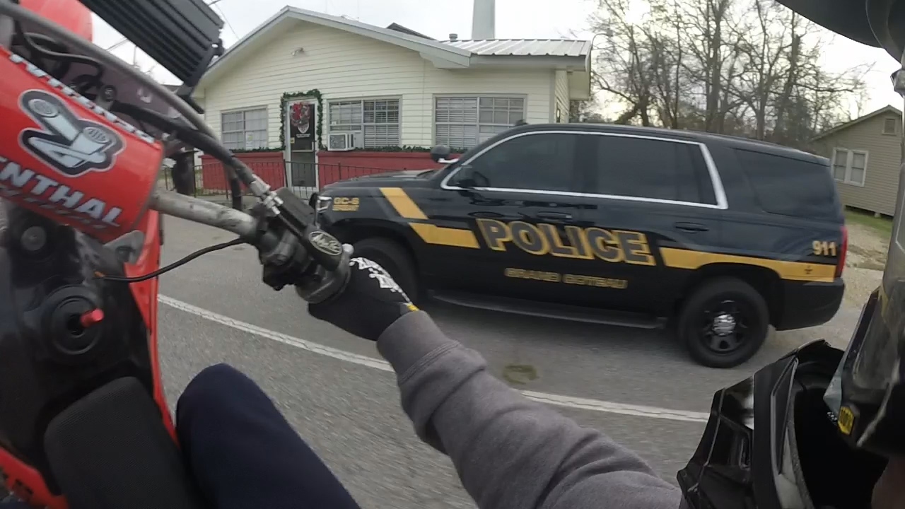 You Want to Wheelie In front of the Police Station? - YouTube