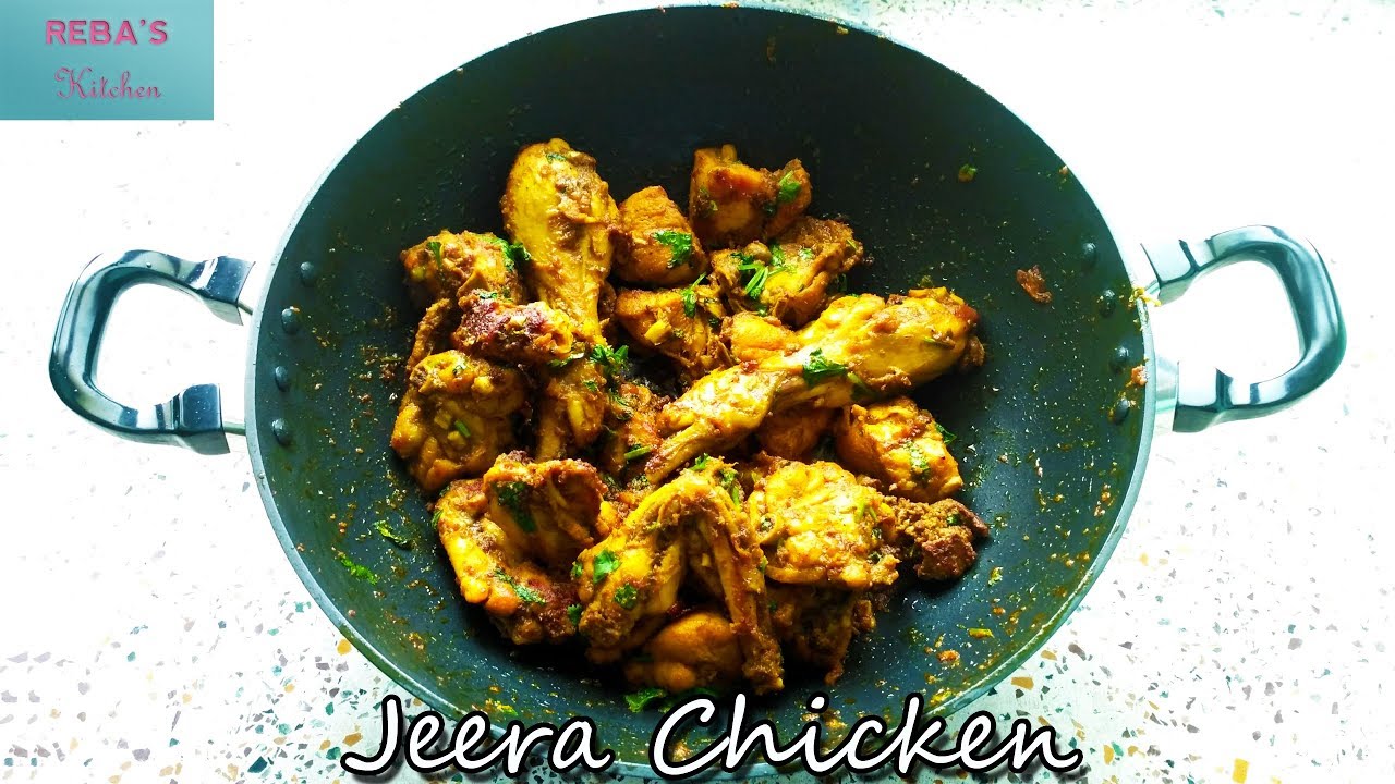 JEERA CHICKEN RECIPE | Authentic Indian chicken recipe | Easy, healthy ...