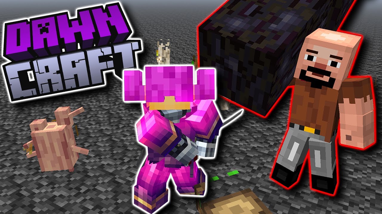 THE REAL END! (is... Notch in a Cage???) 🤣 DawnCraft Episode 28 - YouTube
