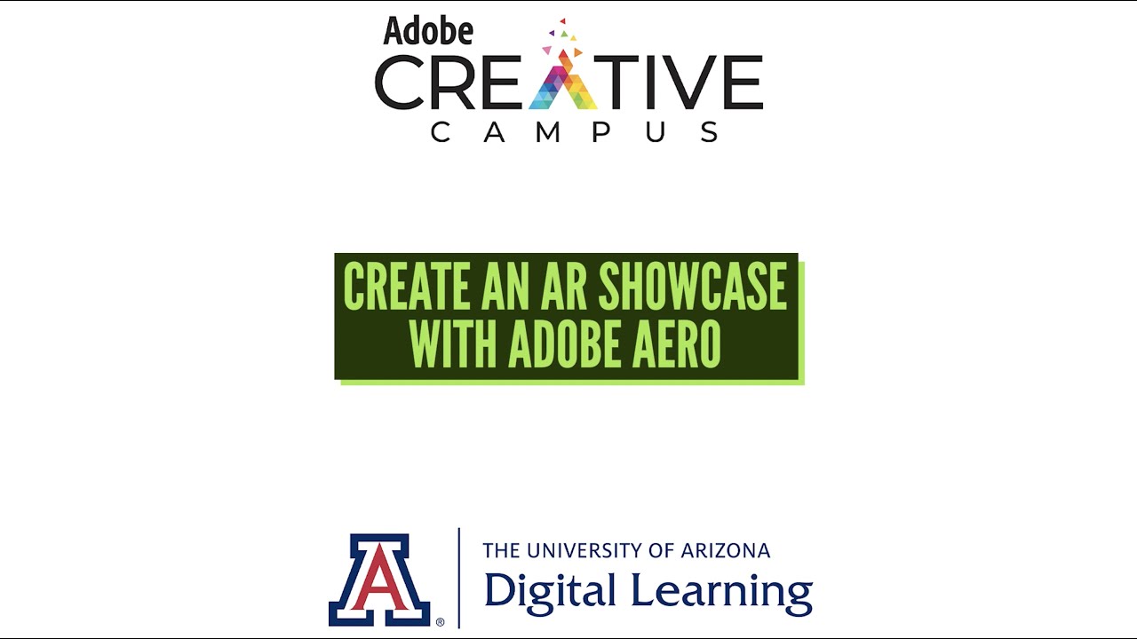 Create an AR Showcase with Adobe Aero - YouTube