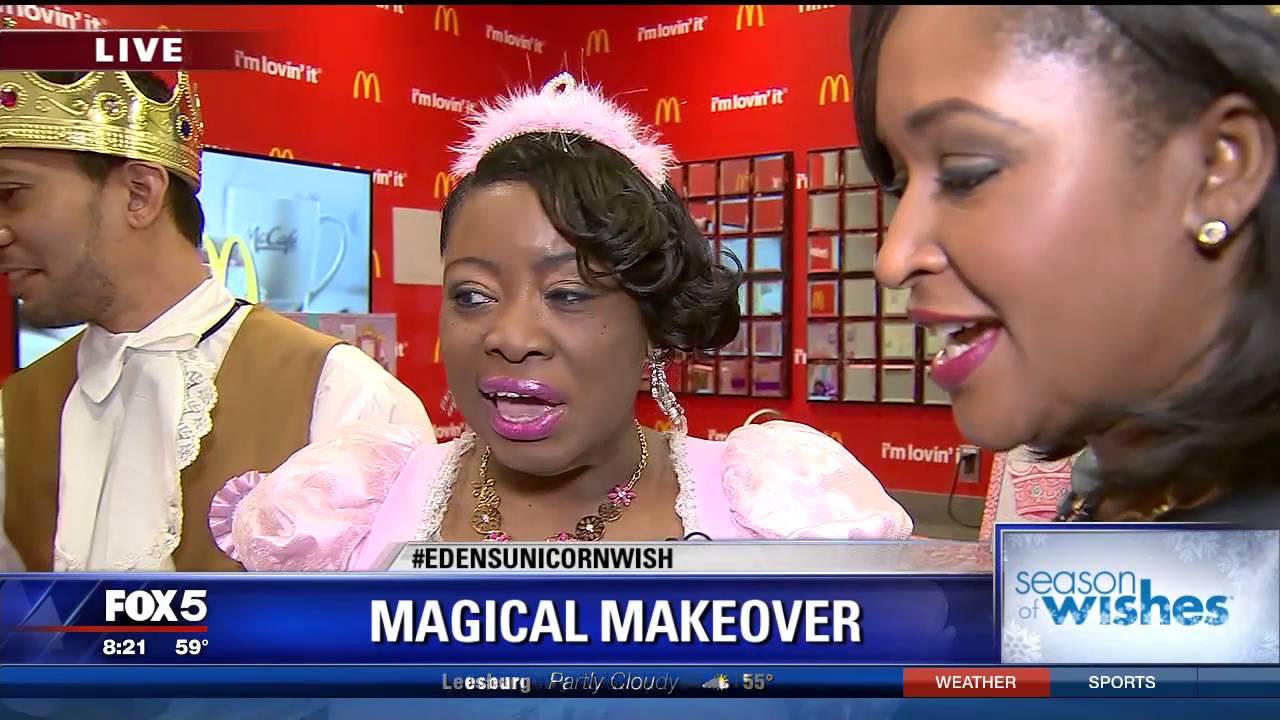 Sparkle Pink Princess Turns Fox 5 into Pink Palace - YouTube