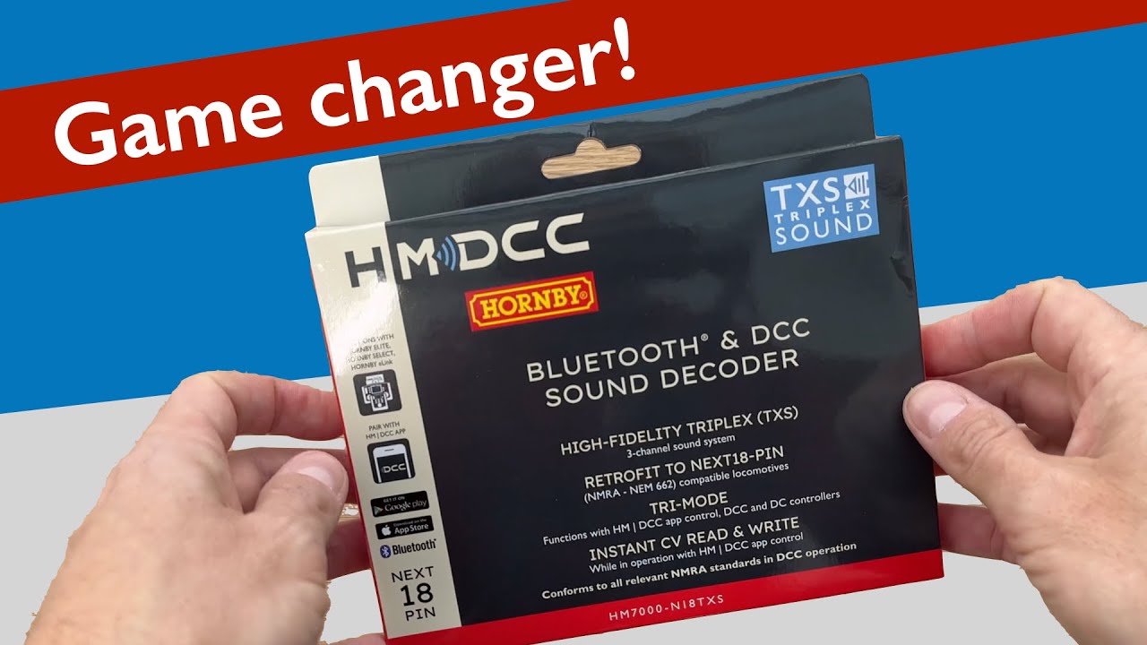 Hornby HM7000 DCC system, amazing low cost DCC sound and Bluetooth ...