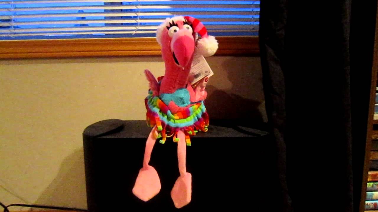 2012 Nov - Singing Xmas Flamingo - YouTube