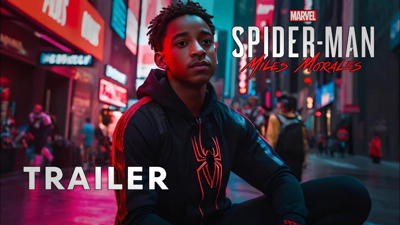 Spider-Man: Miles Morales (2025) - Teaser Trailer | Jaden Smith, Anya Taylor-Joy - YouTube