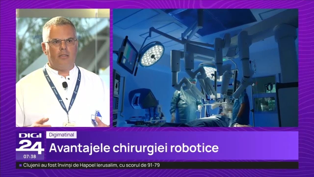 Avantajele chirurgiei robotice – Dr. Teodor Buliga | Spitalul Clinic ...