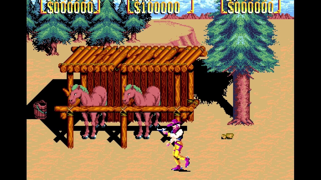 Mega Drive Demo #57 - Sunset Riders Arcade by Pyron and TiagoSC [Mega ...