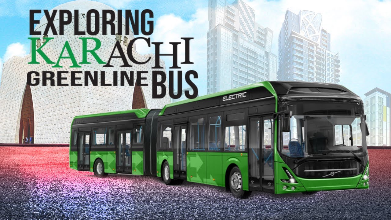 Exploring Karachi Green Line Bus Service | Karachi Breeze | BRT ...