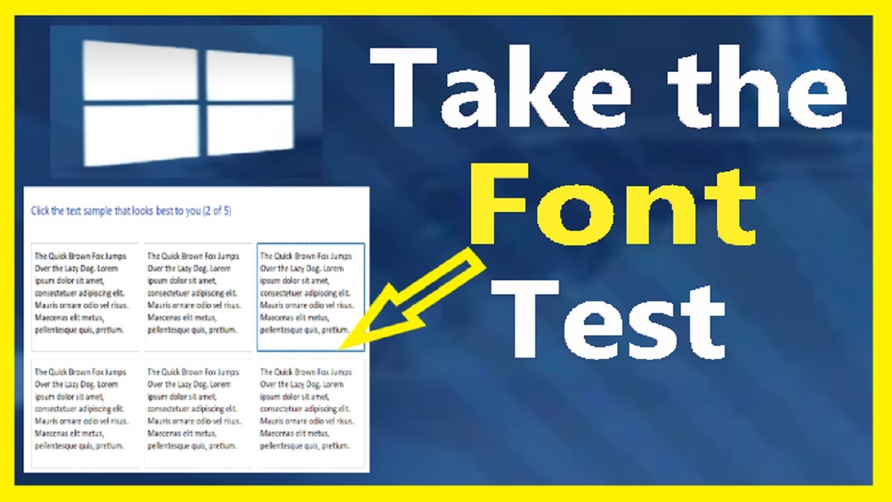 How to make Fonts and Text more Clear and Crisp in Windows 10/11 - YouTube