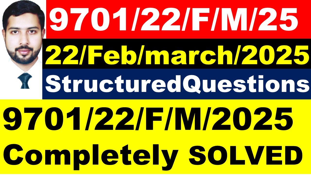 9701/22/F/M/25 | 9701/22/Feb/March/25 | 9701/22/fm/25 | 9701 22 fm 25 ...