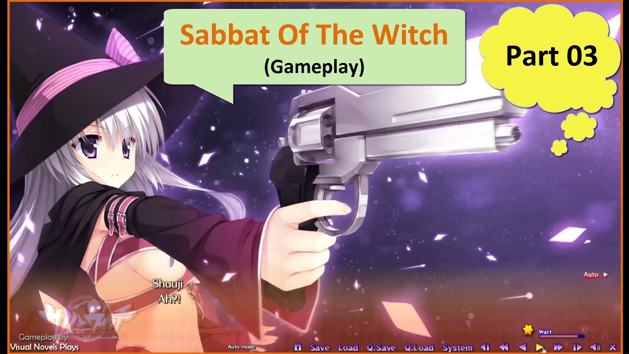 Sabbat Of The Witch (Gameplay) part 03 - Visual Novels Plays - YouTube