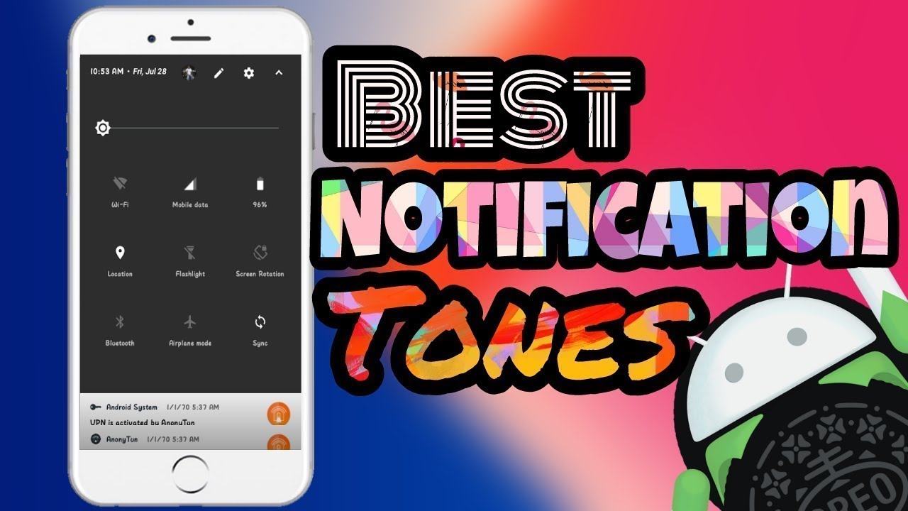 Top 5 notification tones for your phones - YouTube