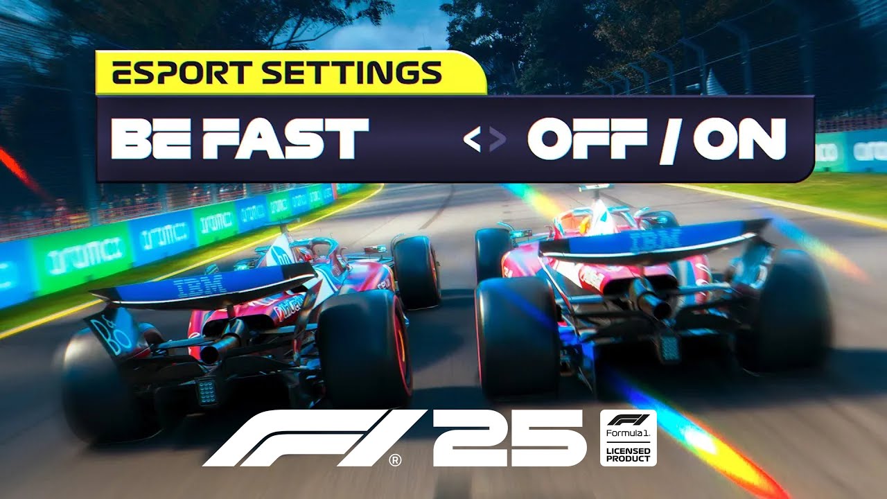 THE BEST F1 25 SETTINGS TO BE FASTER - YouTube