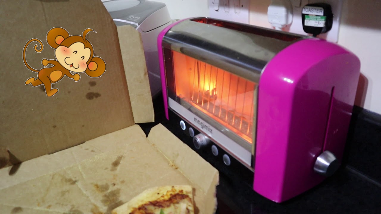 Toasting Left Over Domino's Pizza Using Magimix Toaster 🍕🍕🍕🍕🍕# ...