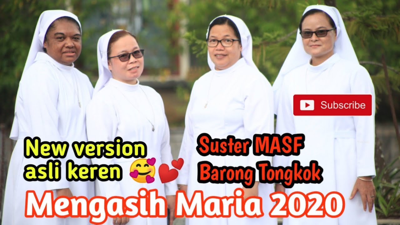 Viral hari ini/Suster MASF/lagu rohani Katolik/Mengasih Maria new ...