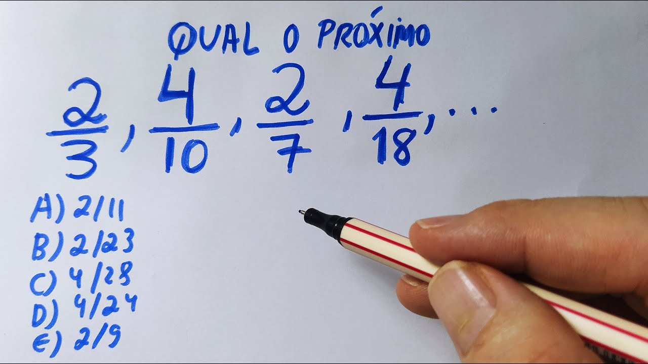 1 QUESTÃO DE LÓGICA DE CONCURSO DE MATEMÁTICA | QUESTÃO UPENET/IAUPE ...