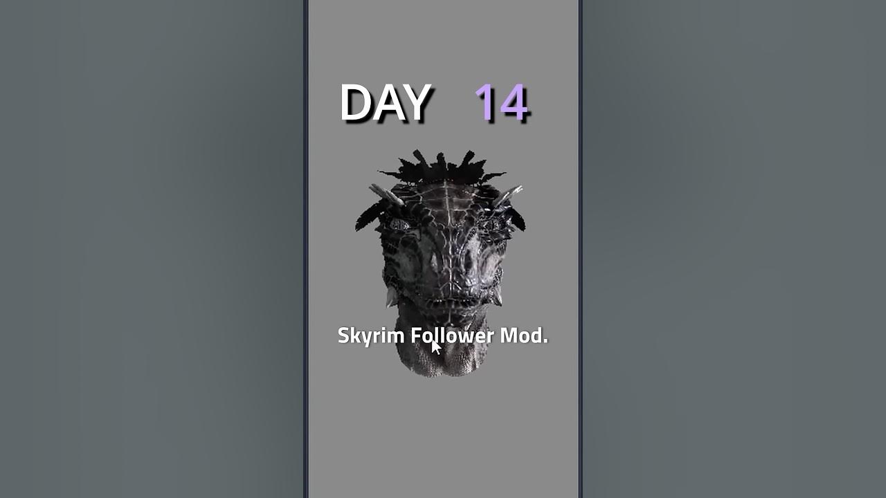 Day 14 of making a Skyrim Follower Mod - Neeth’s Scripts! #skyrimmodding #modding #skyrimmods ...