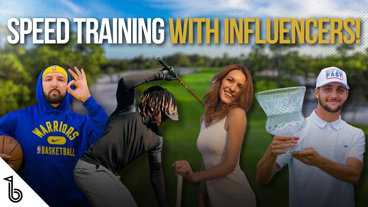 Golf Speed Session - Influencers Edition: Snappy Gilmore, BigDawsTV ...