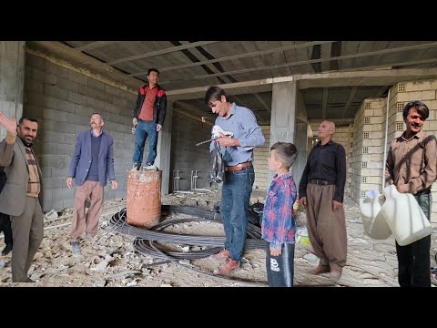 🏡💁👨🏻‍🚒Launching a big project with Babak and the brave little hero of the family, Armin