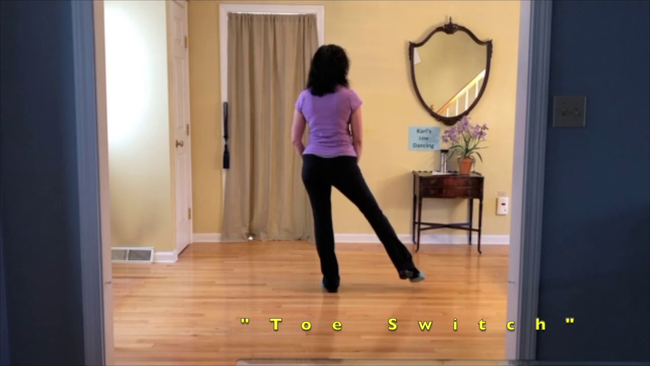 Toe Switches – How To Do Toe Switches – Line Dance - YouTube